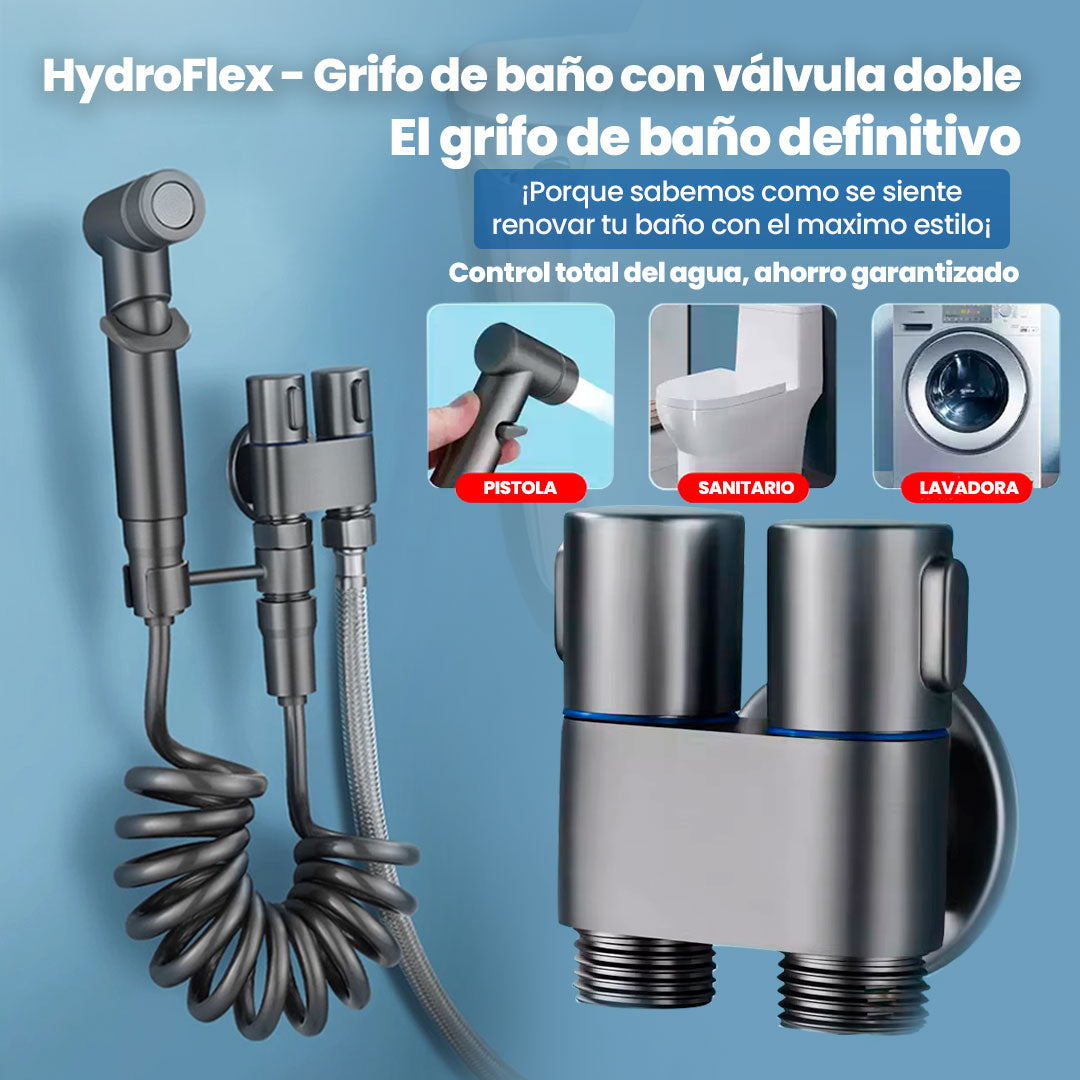 HYDROFLEX MASTER - GRIFO DE BAÑO CON VALVULA DOBLE – Minha loja